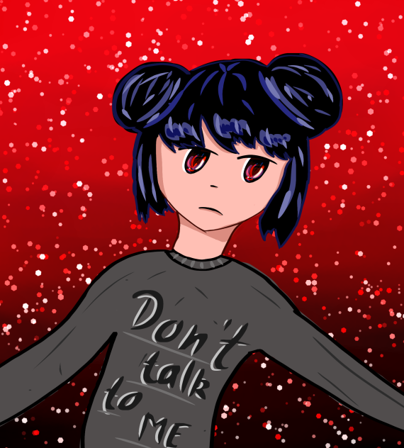 Don't talk to me... - ibisPaint