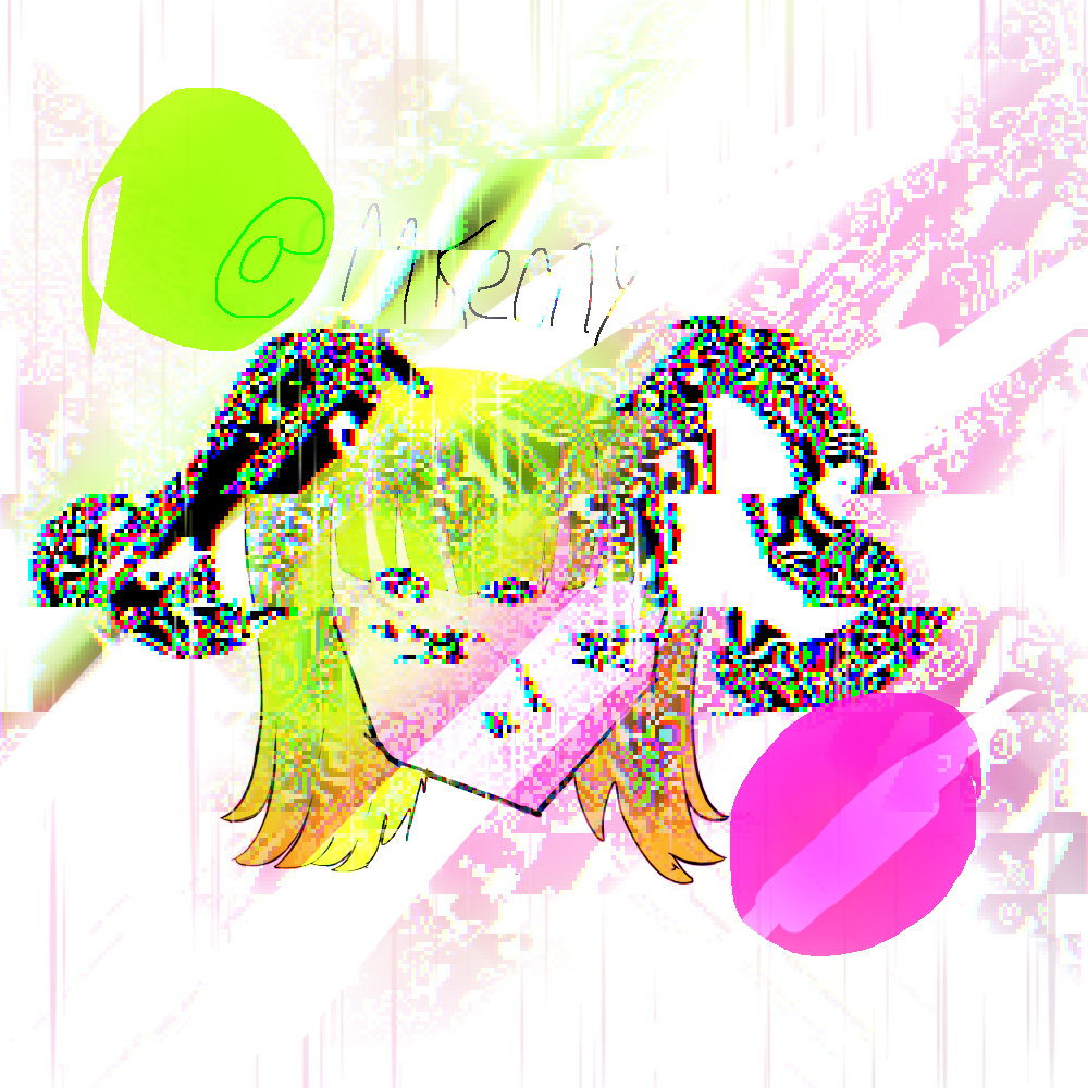 Glitch demon - ibisPaint