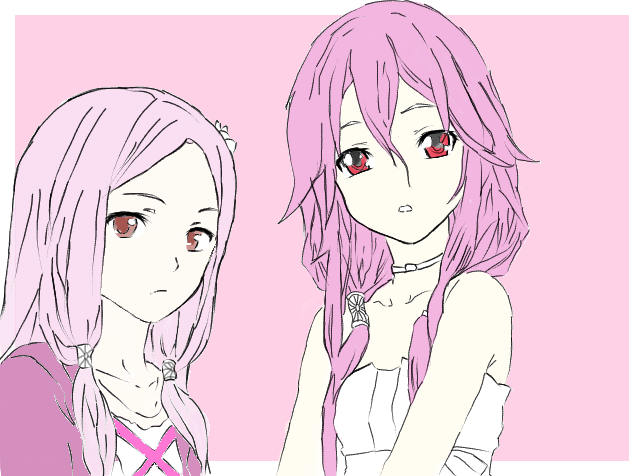 inori and mana - ibisPaint