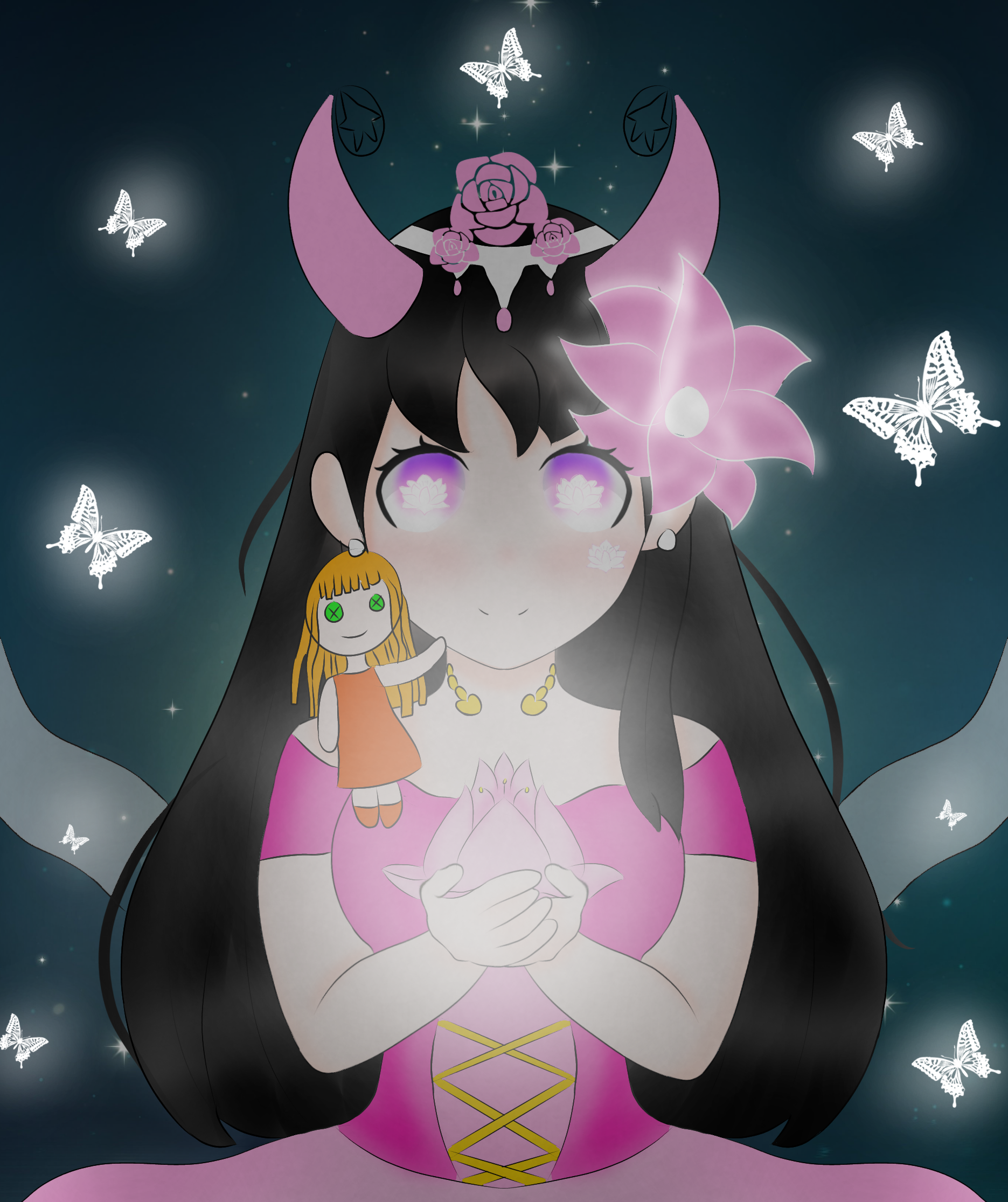 drawing my avatar in royale high - ibisPaint