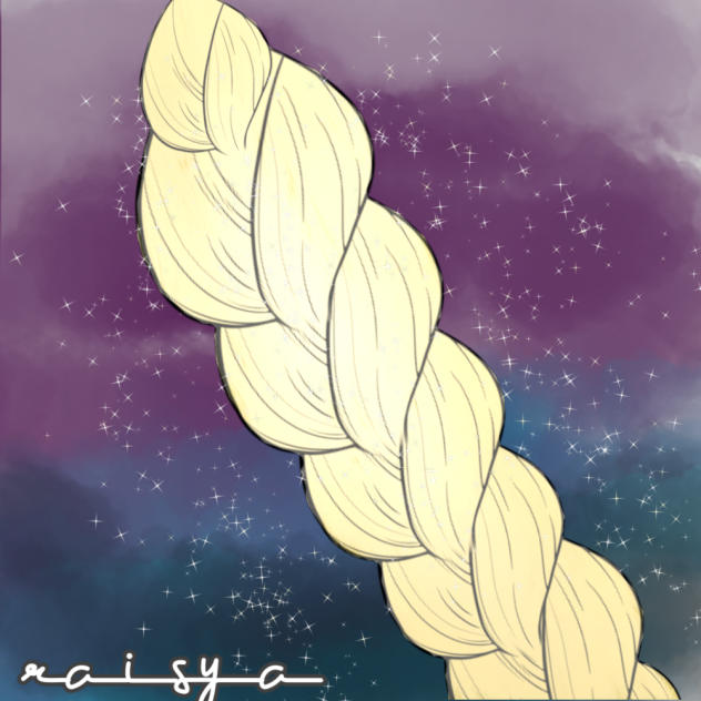 galaxy hair - ibisPaint