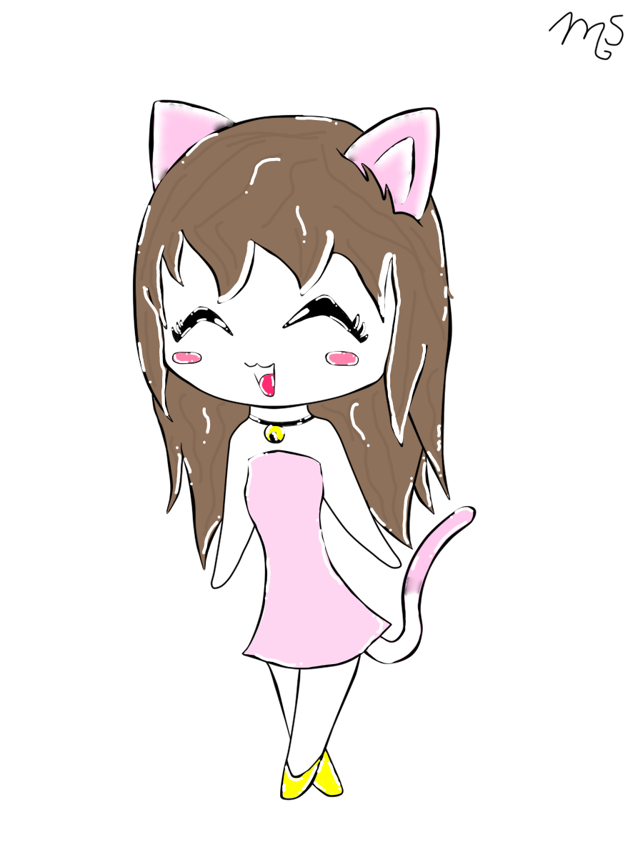 kitty cat girl ️ ️ ️ ️amour il - ibisPaint