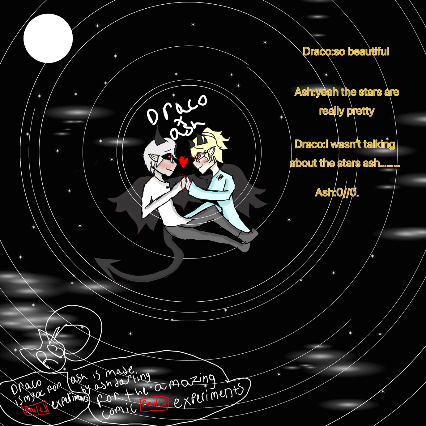 Draco x ash!!!!!!🥹💖 - ibisPaint