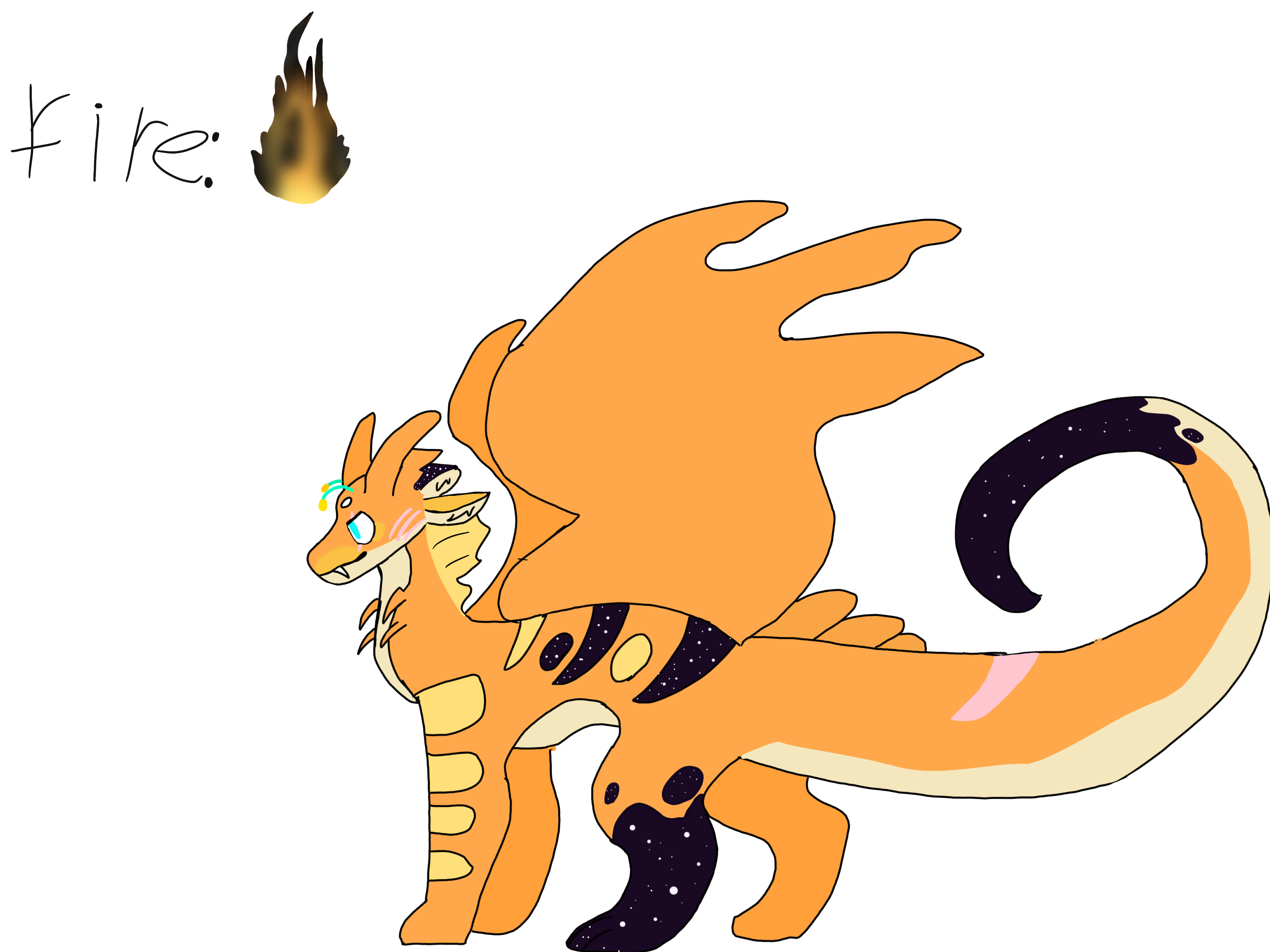 Dark flame - ibisPaint