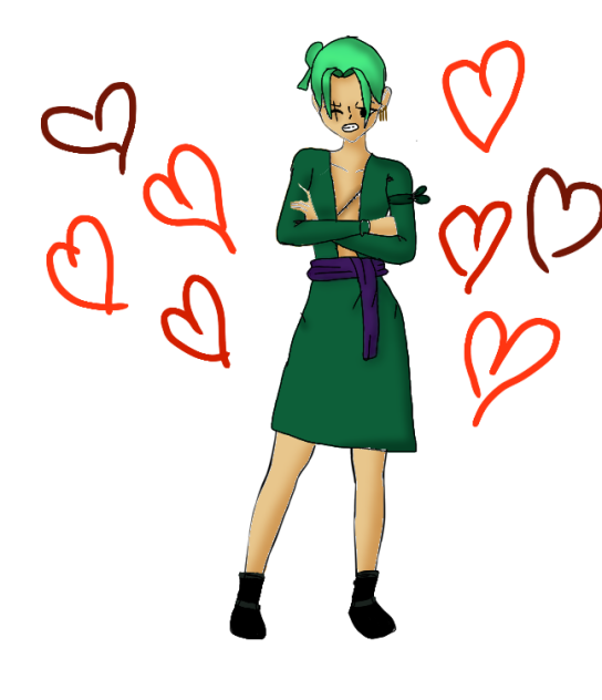 Zoro girl - ibisPaint