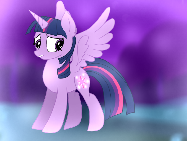 twilight flapping her wings - ibisPaint