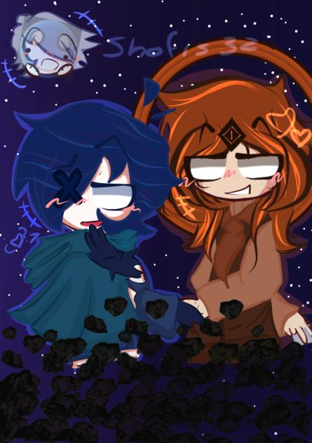 Iris x Planet X 🤎💙 - ibisPaint