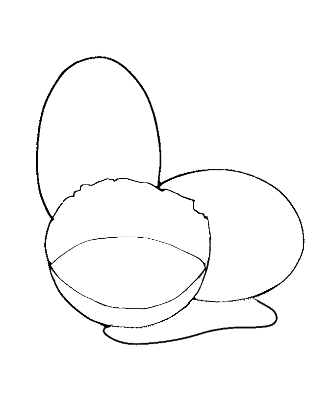 EGG COLOURING PAGE [FREE TO USE!] - ibisPaint