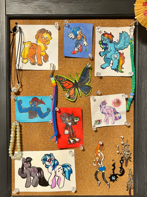 my art wall (irl) - ibisPaint