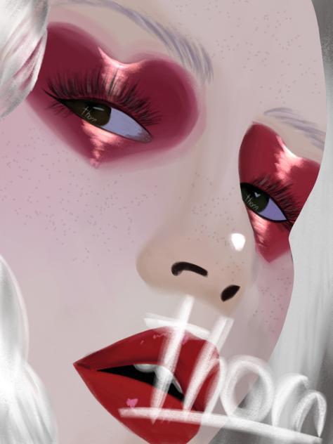 realistic lady;)))))) - ibisPaint