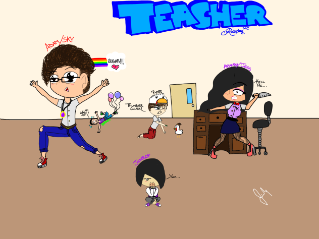 Teacher RolePlay Speedpaint - ibisPaint