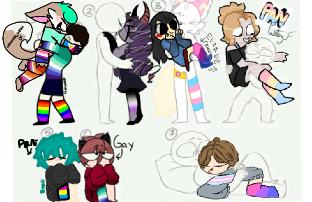 different collab, same base - ibisPaint