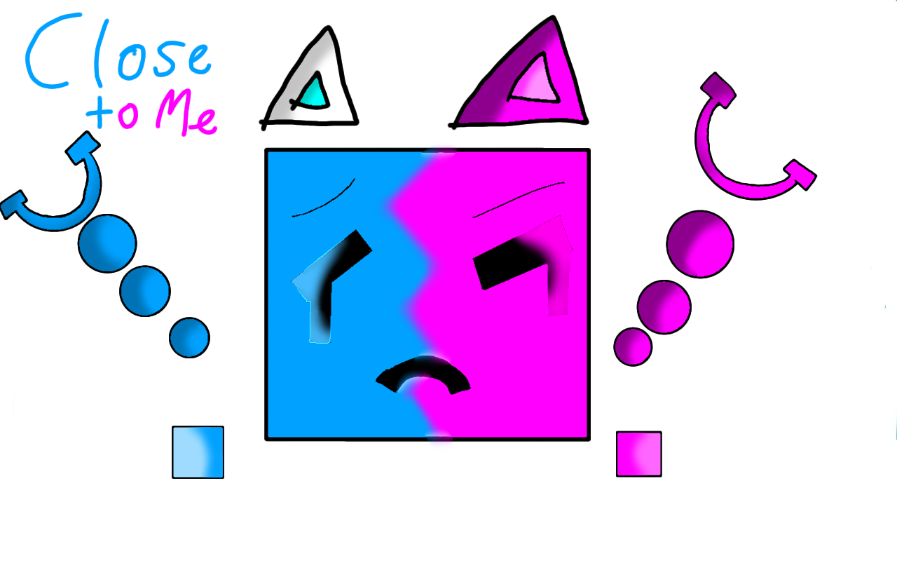 cube and cubic drawing - ibisPaint