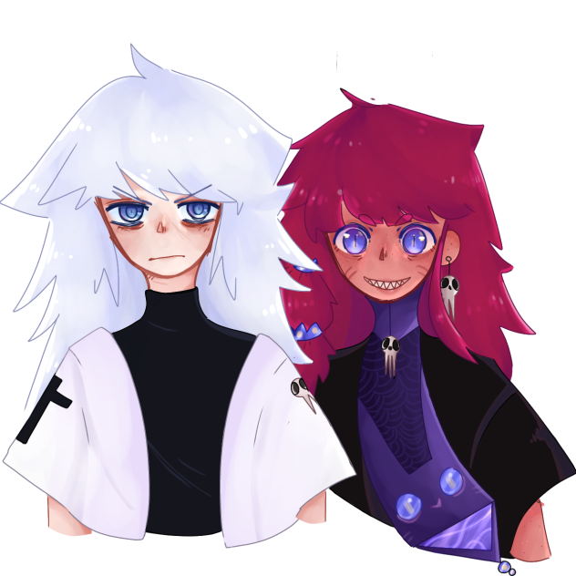 Aster et Unders - ibisPaint