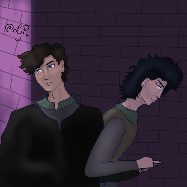 Dan y Simón - ibisPaint
