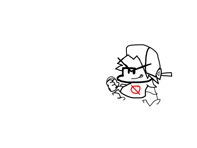 First try to trying to draw bf - ibisPaint