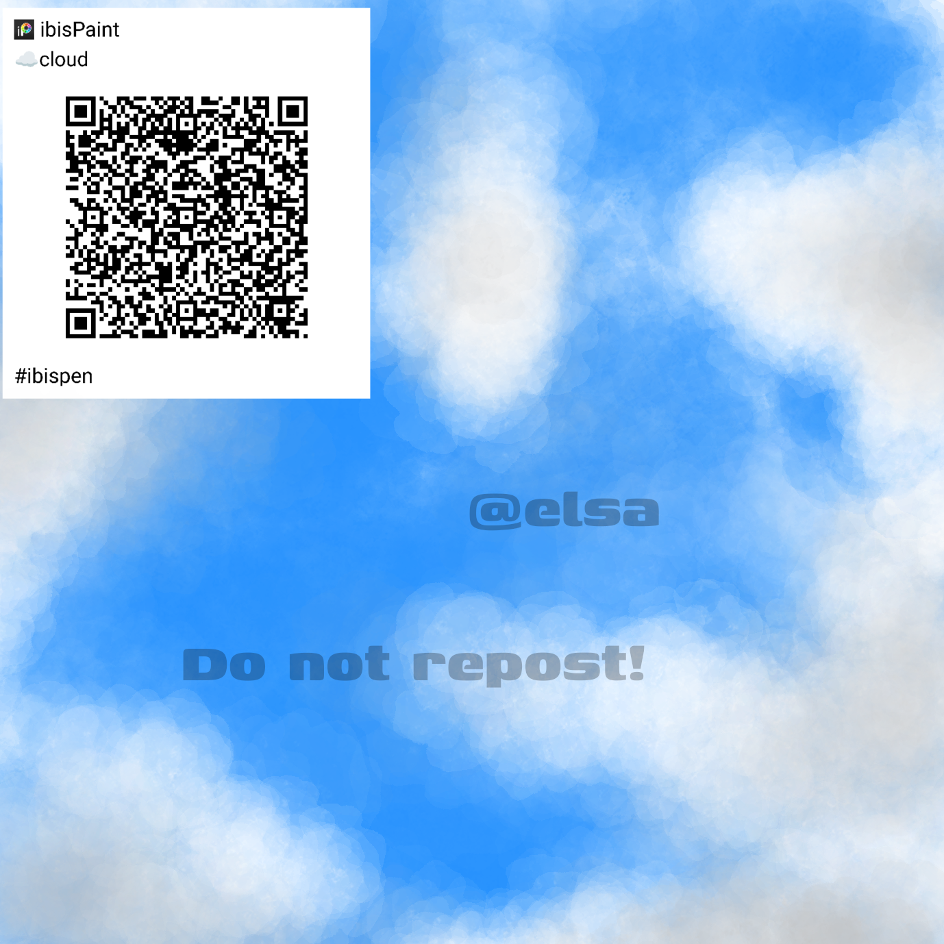 ☁️ cloud - ibisPaint