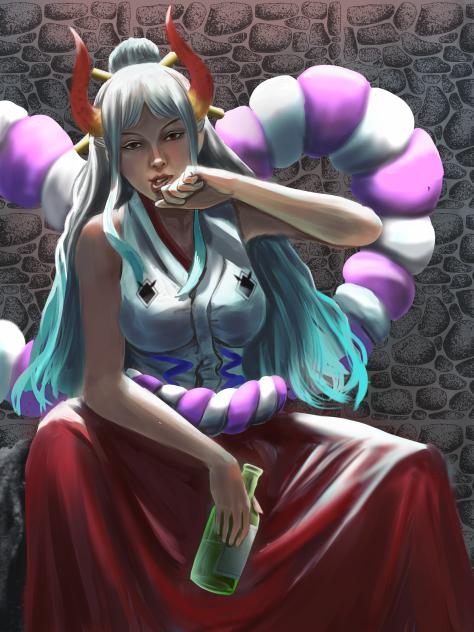 Yamato one piece - ibisPaint