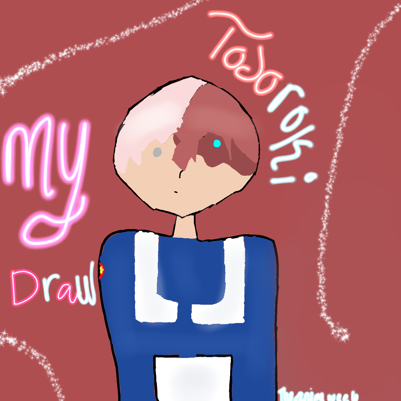 My Todoroki(轟き) 🔥 drawing - ibisPaint