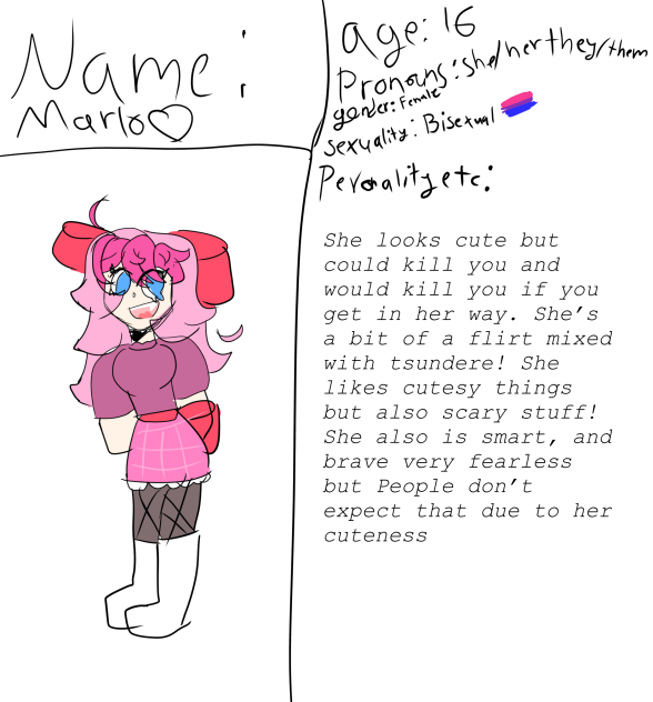 The Game OC sheet - ibisPaint