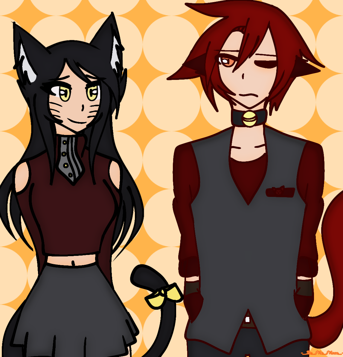 Inktober Speedpaint Cats - ibisPaint