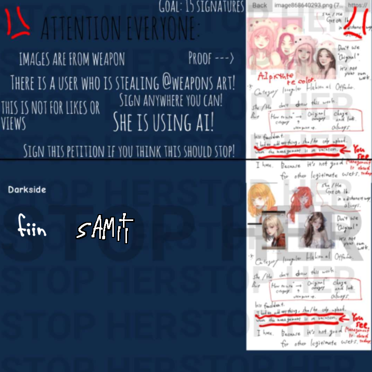 Fiin’s petition - ibisPaint