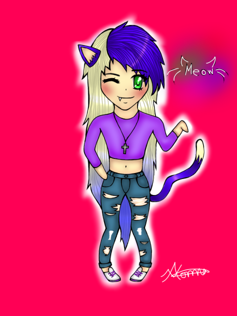 cat emo thing - ibisPaint