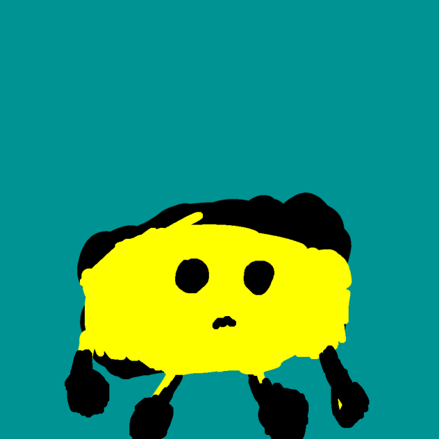 A cat drew the start of this art - ibisPaint