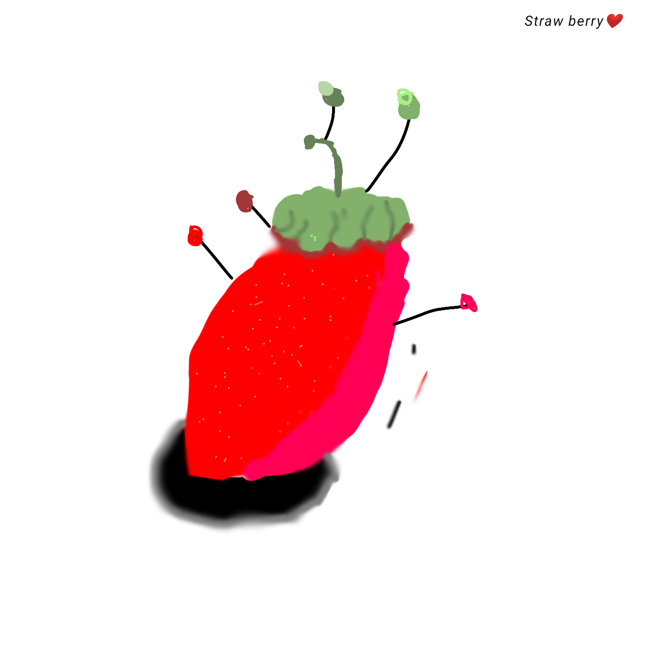 my first fruit - ibisPaint