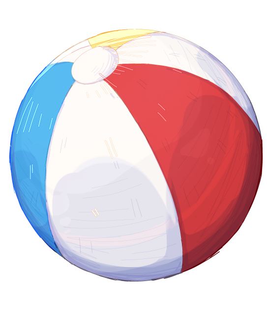 Beach ball - ibisPaint