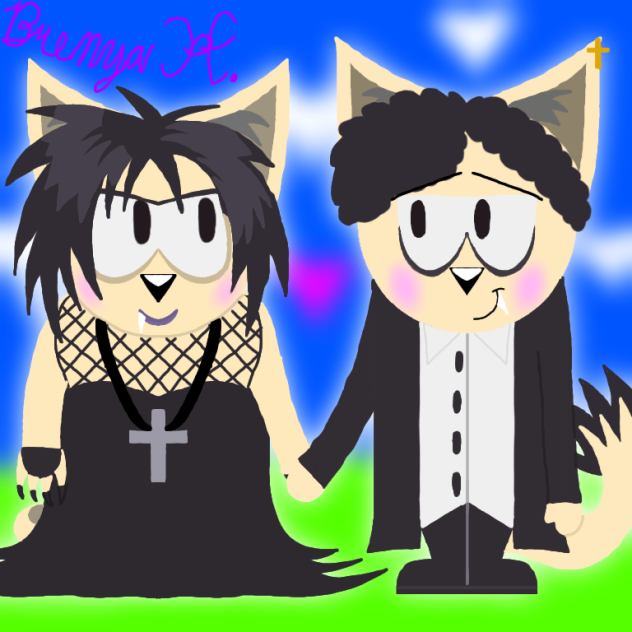 Henriel Week Day 2 (Holding Hands) - ibisPaint