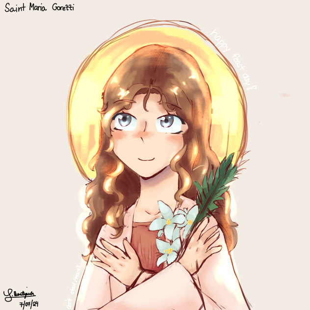 St. Maria Goretti - ibisPaint