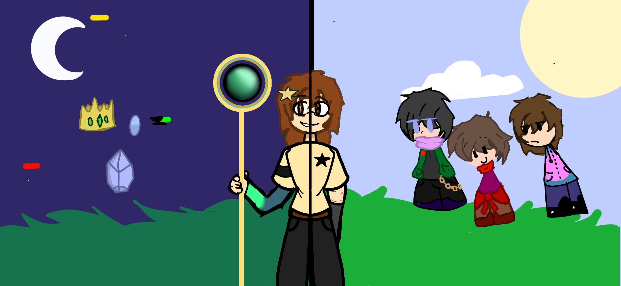 Double life of Nell - ibisPaint