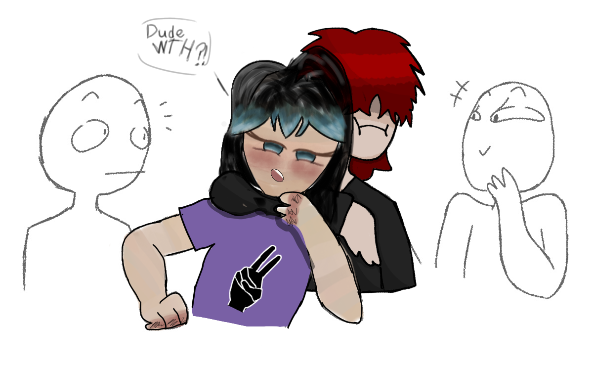 Colab with binnie T^T - ibisPaint