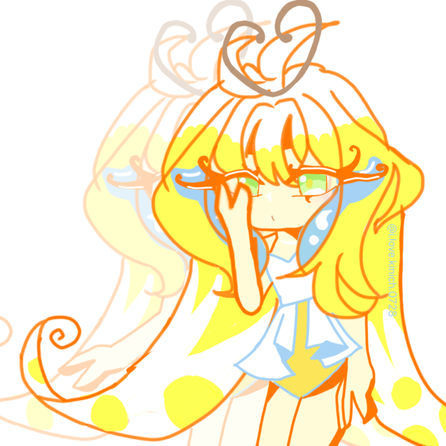 Sugar fly cookie (cookie run kingdom) - ibisPaint