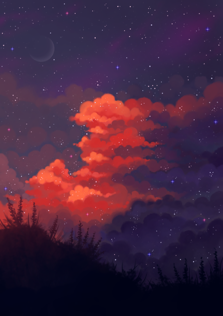 Starry Sky - ibisPaint