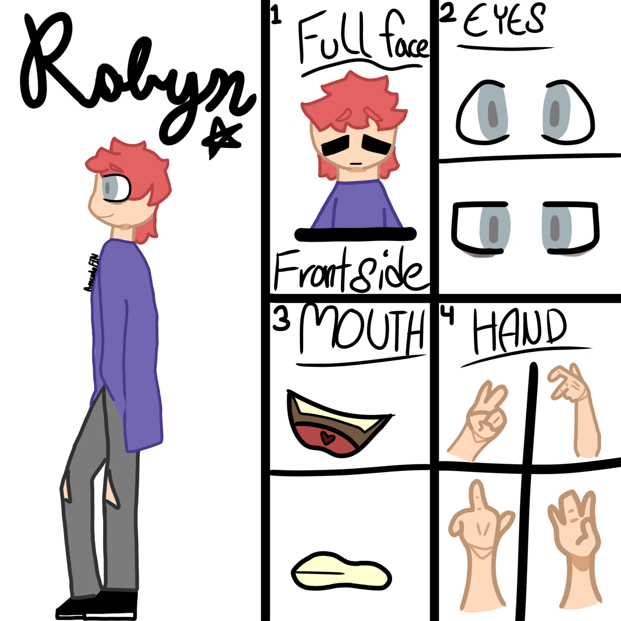My AU version!! Robyn!! - ibisPaint