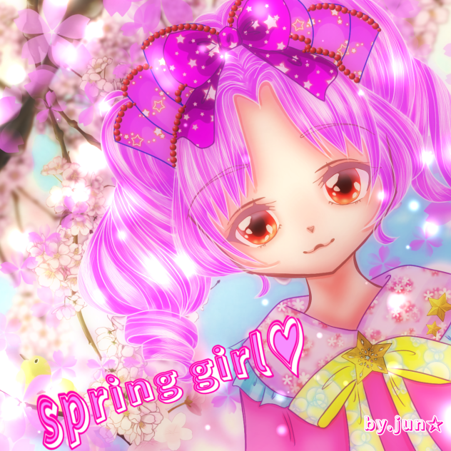 spring girl♡ - ibisPaint