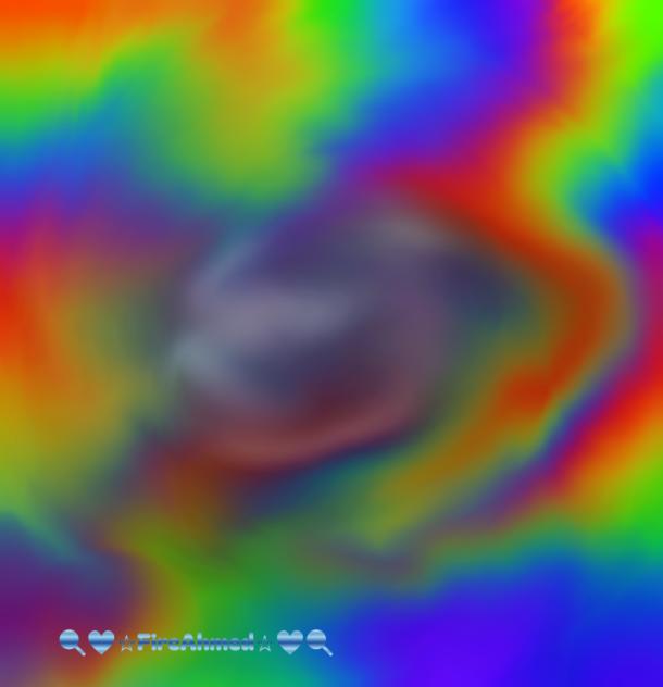 Rainbow to black - ibisPaint