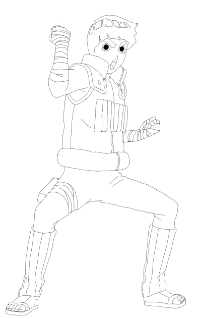 『ROCK LEE』 - ibisPaint