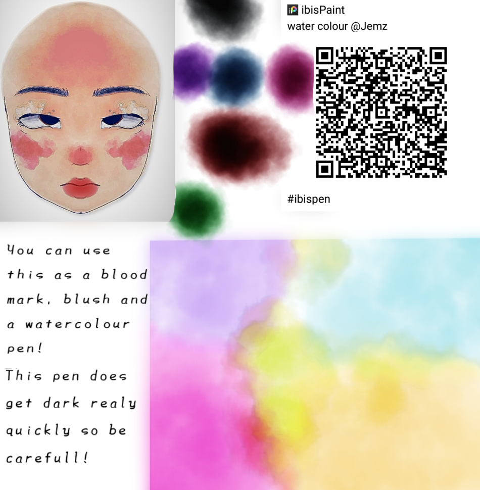 water colour brush! - ibisPaint