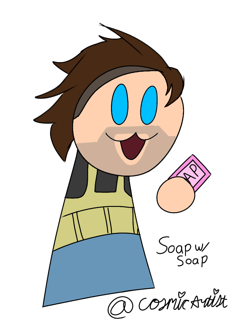 soap with a bar of soap - ibisPaint