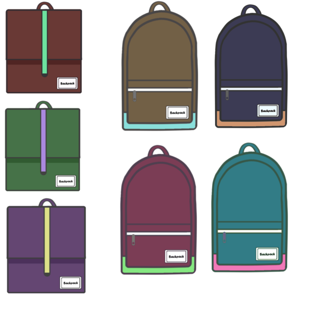 school bags 1 - ibisPaint