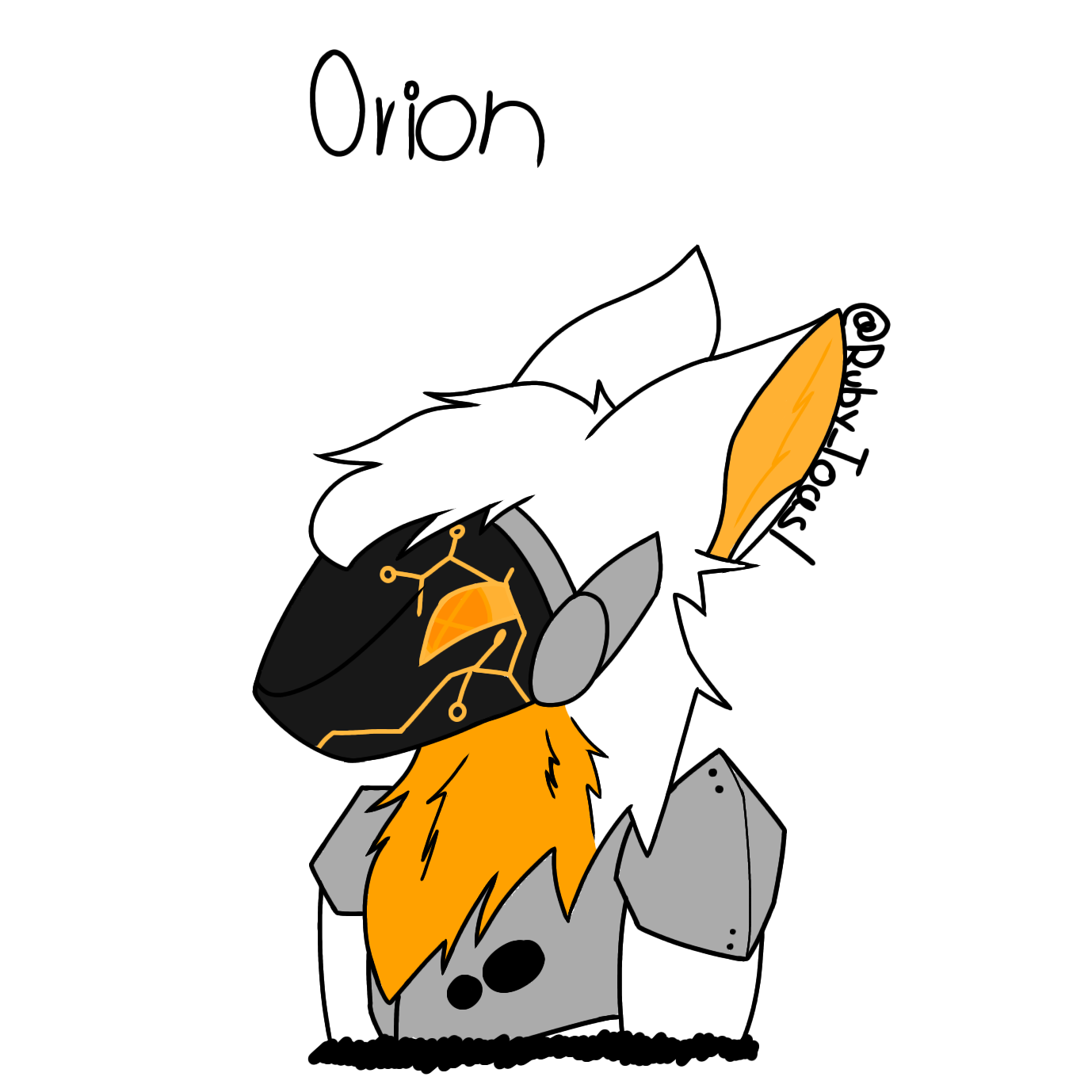 Orion the protogen - ibisPaint