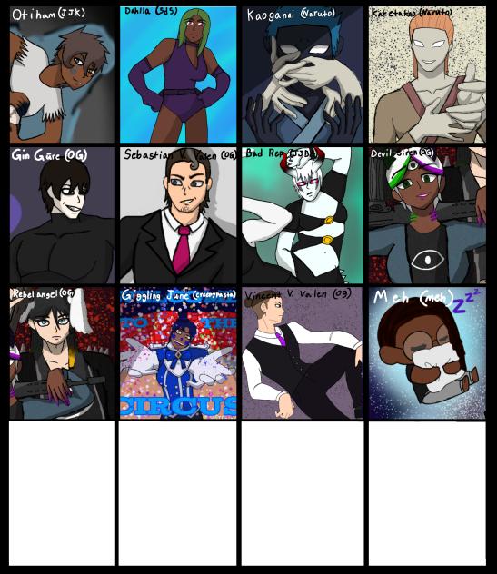 the cast! - ibisPaint