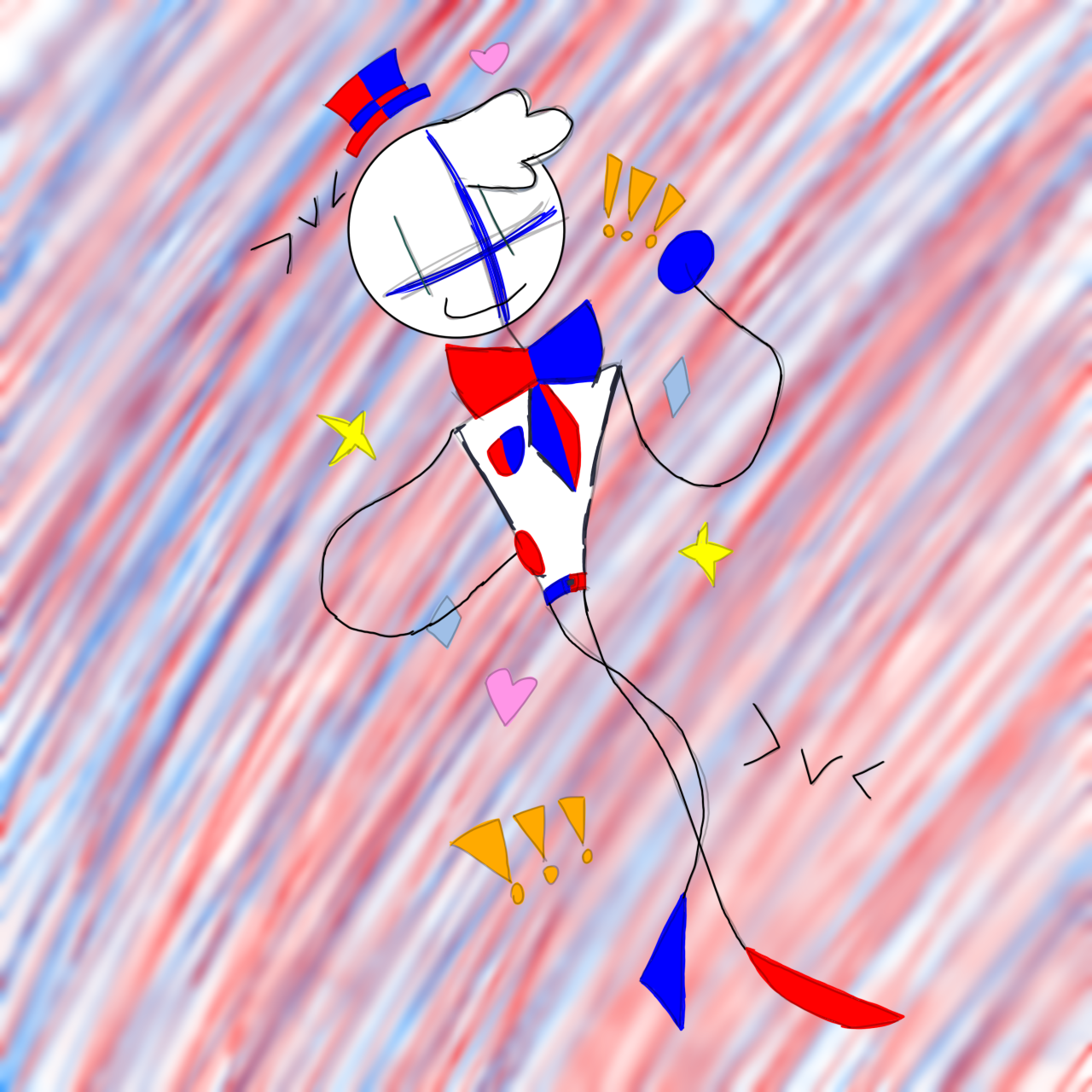 Humanized animatic - ibisPaint