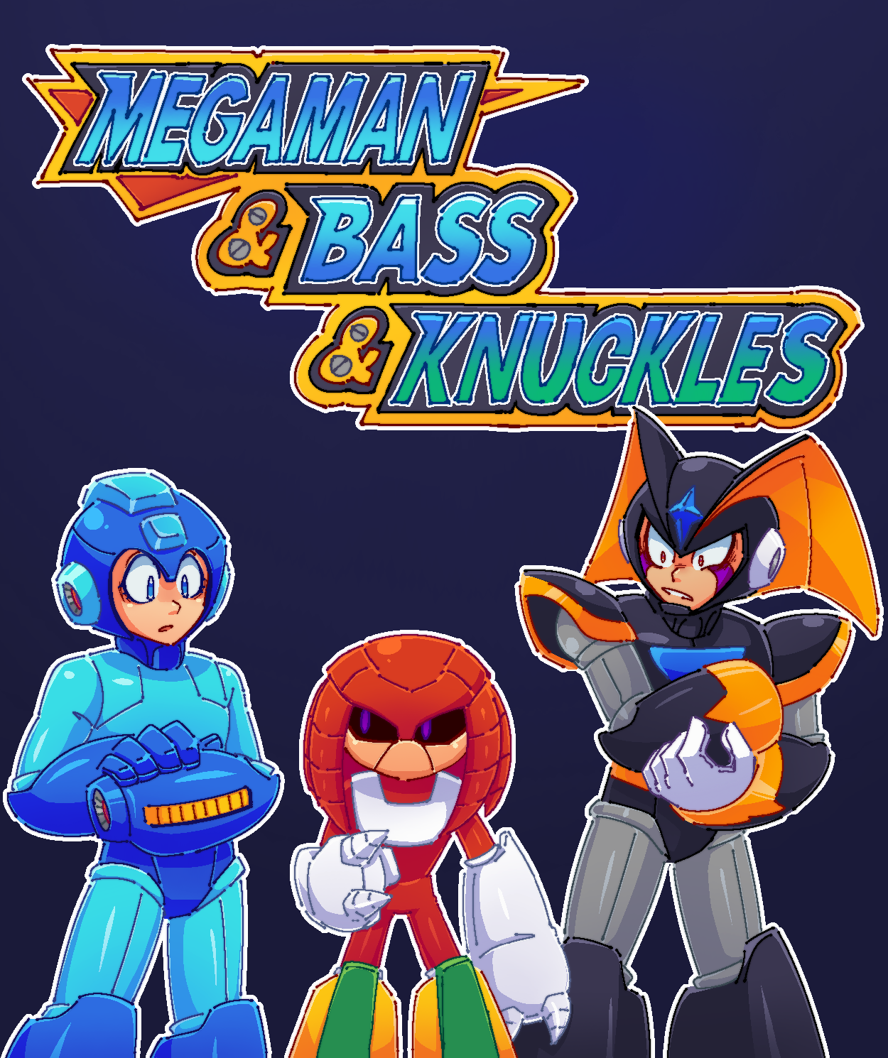 Rockman&Forte but awesome - ibisPaint