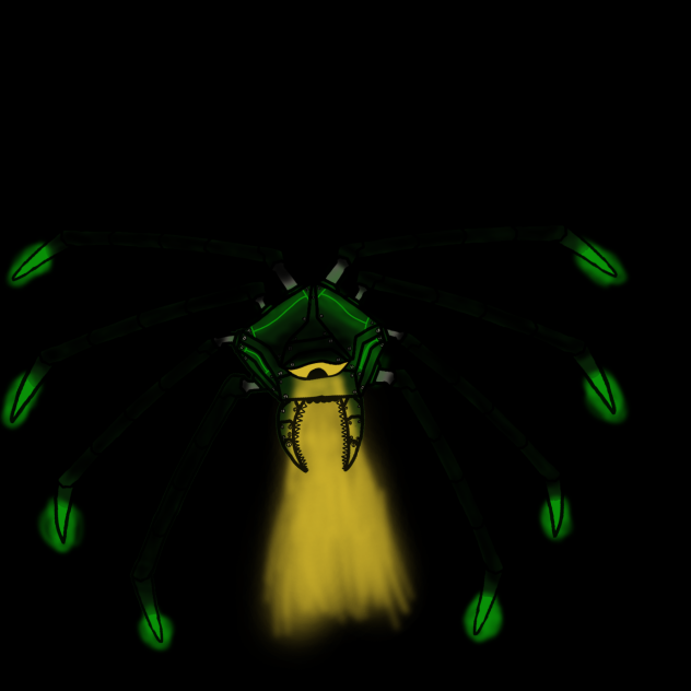mechanical spider crab - ibisPaint