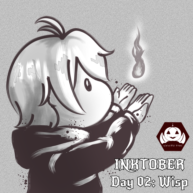 INKTOBER - 02 Wisp - ibisPaint