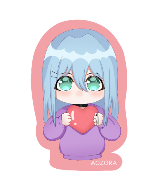 Chibi version of Aozora - ibisPaint